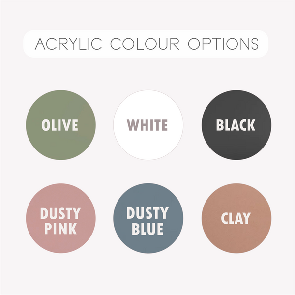 Double Layer Name Plaque - CAPS font – CARVD studio