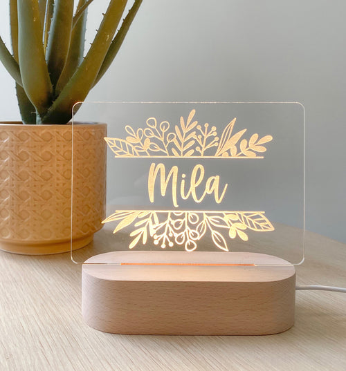 PERSONALISED NIGHT LIGHTS – CARVD studio